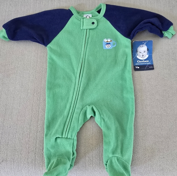 Gerber | One Pieces | Gerber Green And Blue Kids One Piece | Poshmark